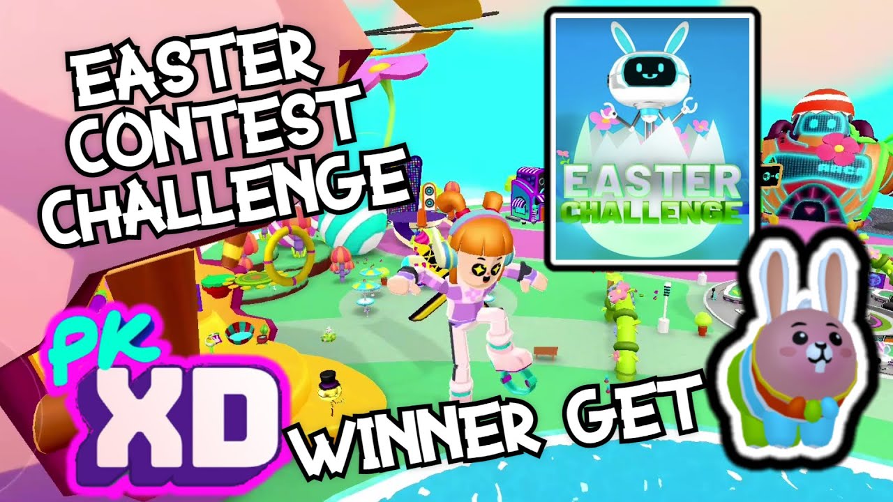 EASTER CONTEST CHALLENGE AND GOT EASTER RABBIT FREE PK XD - YouTube