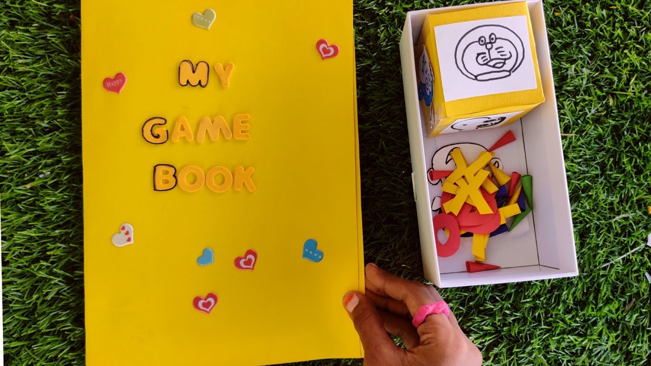 DIY 3 in 1 Game /Diy My Game Book - YouTube