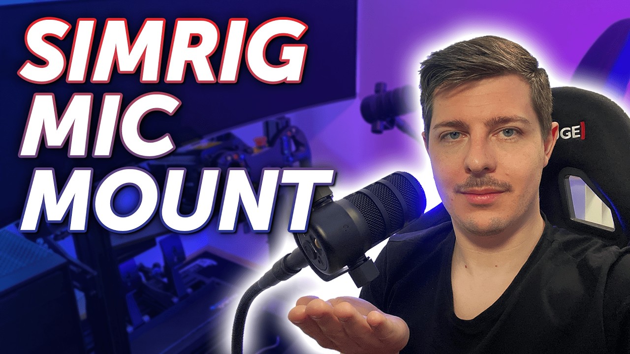 Best Way to Mount a Mic to Your Sim Rig – The Cleanest Solution! - YouTube
