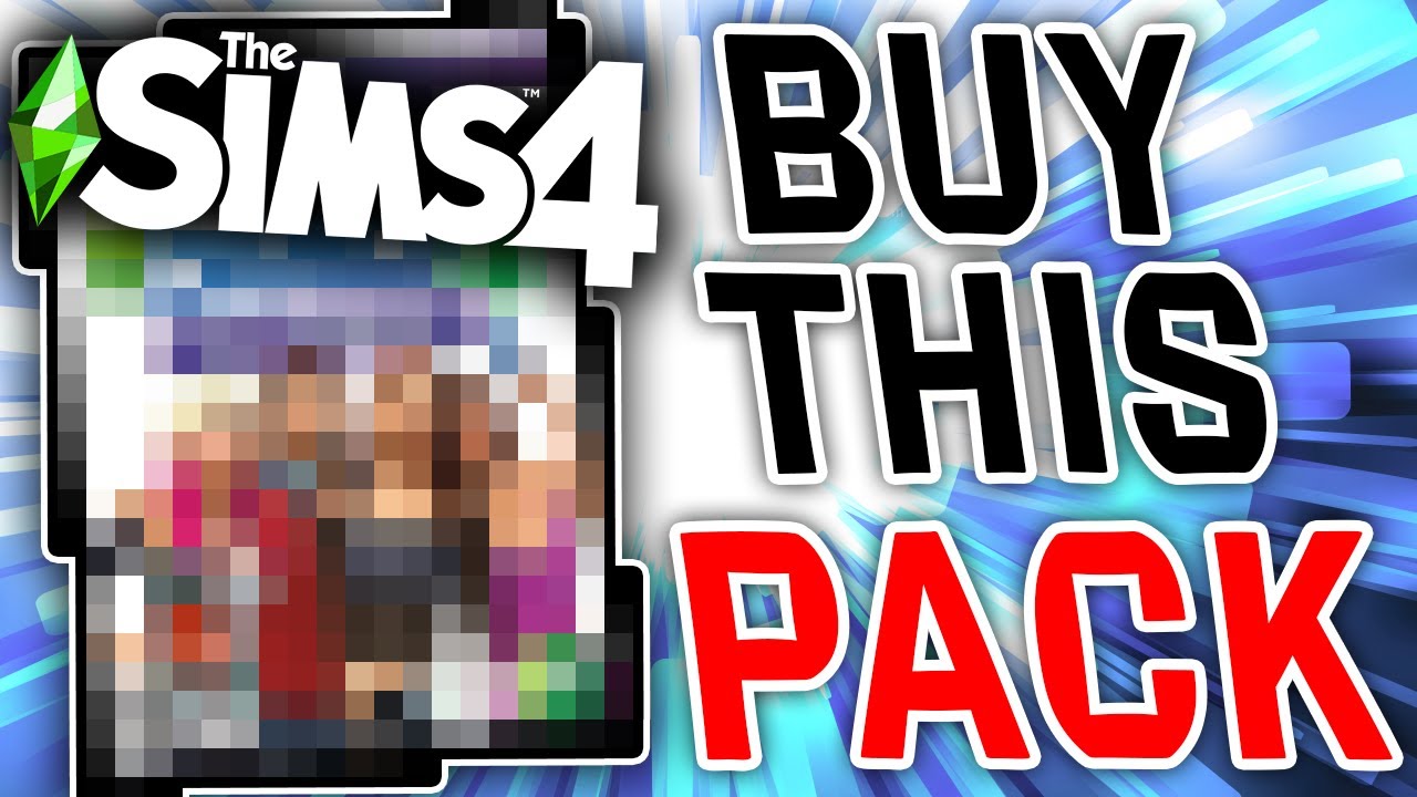 This is the BEST pack for Sims 4 - YouTube