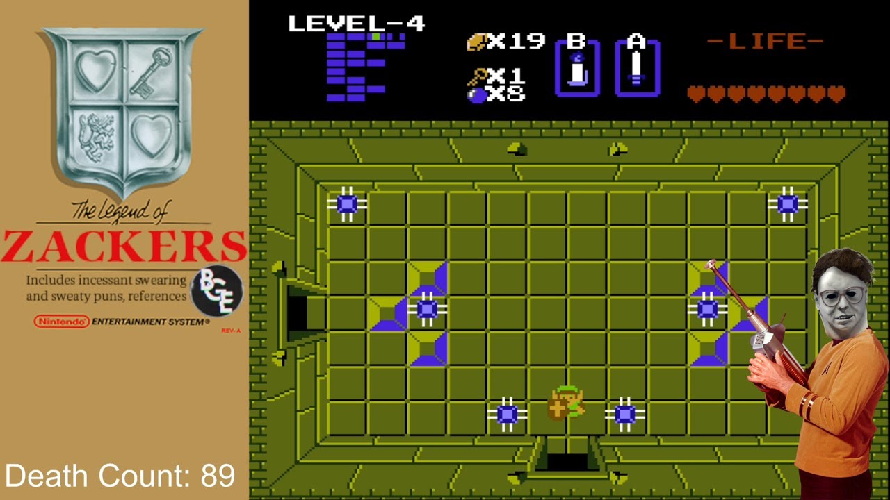 (First Time) THE LEGEND OF ZELDA NES Stream Highlights[2] Knights and ...
