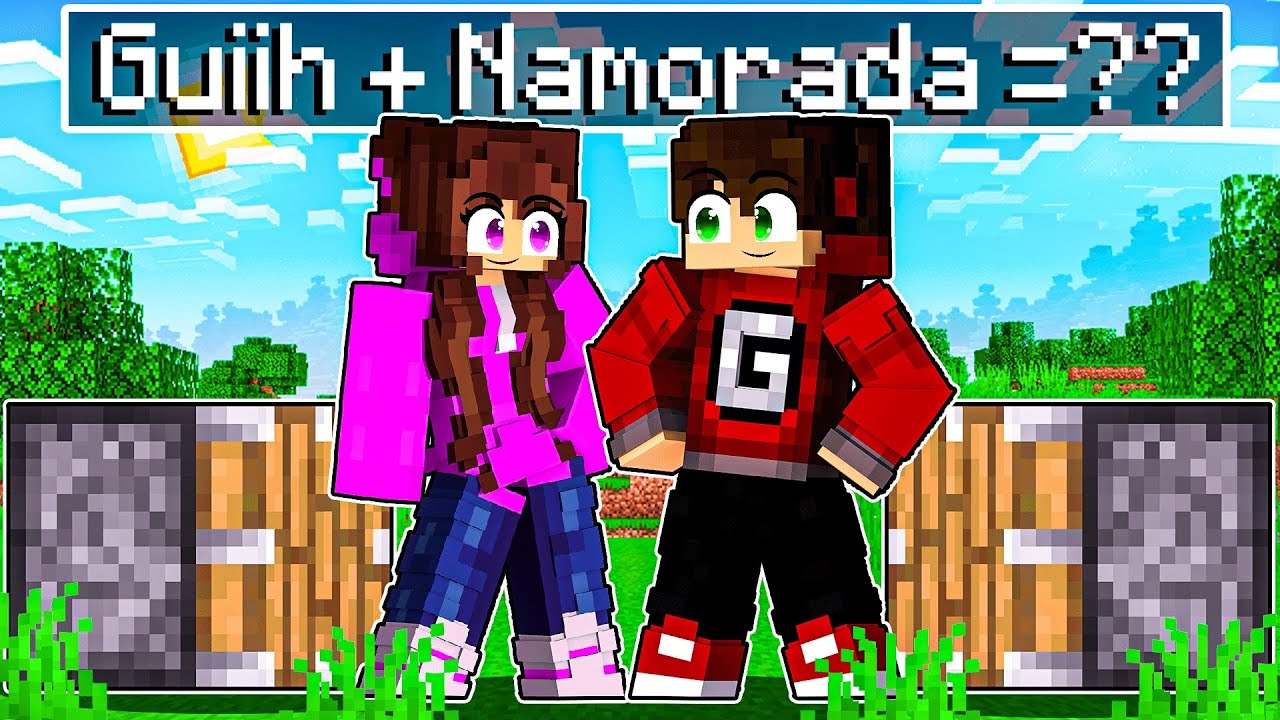 Guihh Namorada No Minecraft Youtube