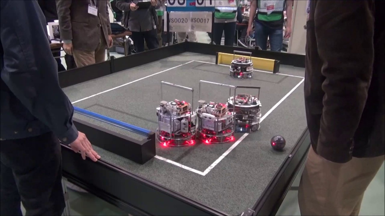 RoboCupJunior2017JAPANOpen socceropen INPUT vs Revolution_Include [2/2] - YouTube