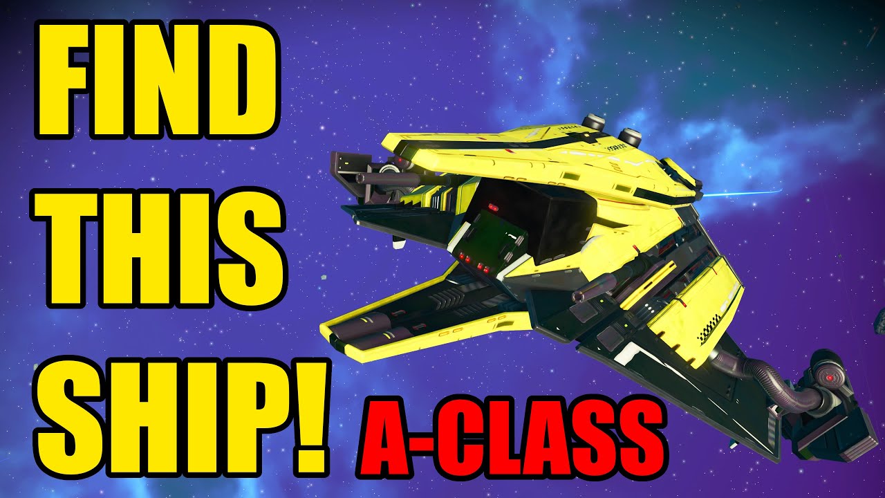 How to find this EPIC Yellow Sentinel ship NMS! - YouTube