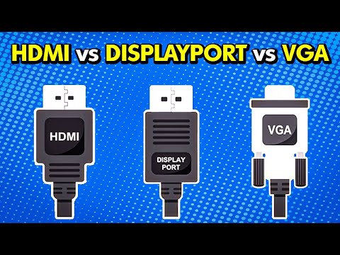 HDMI vs DisplayPort vs VGA | Difference between DisplayPort and HDMI ...