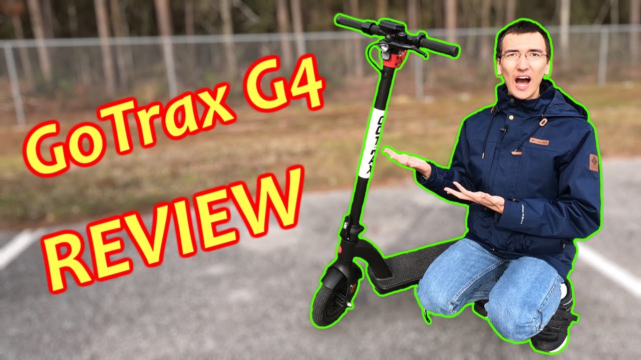 GoTrax G4 Electric Scooter In-Depth Review (Unbiased and NOT SPONSORED ...