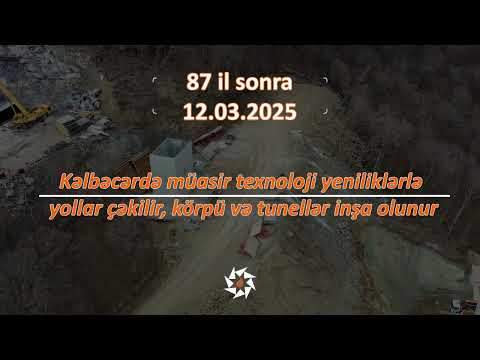 Kəlbəcər rayonu, 87 il əvvəl və hazırkı yol çəkilişləri. Arxiv və müasir kadrlar bir arada.