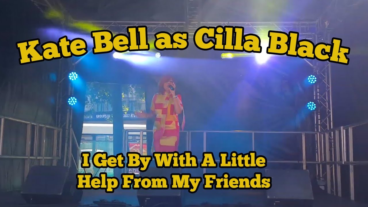 Kate Bell as Cilla Black Liverpool Pride I Get By With A Little Help ...