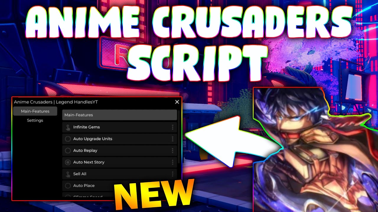 *NEW* Anime Crusaders Script (PASTEBIN 2025) (AUTO UPGRADE ,AUTO REPLAY ...