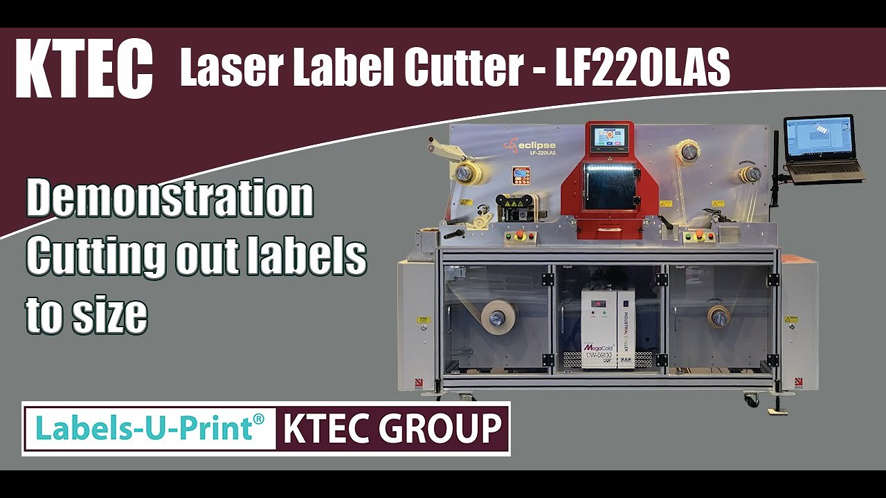 Digital Label Print and laser cutter finisher- Eclipse LF220LAS ...