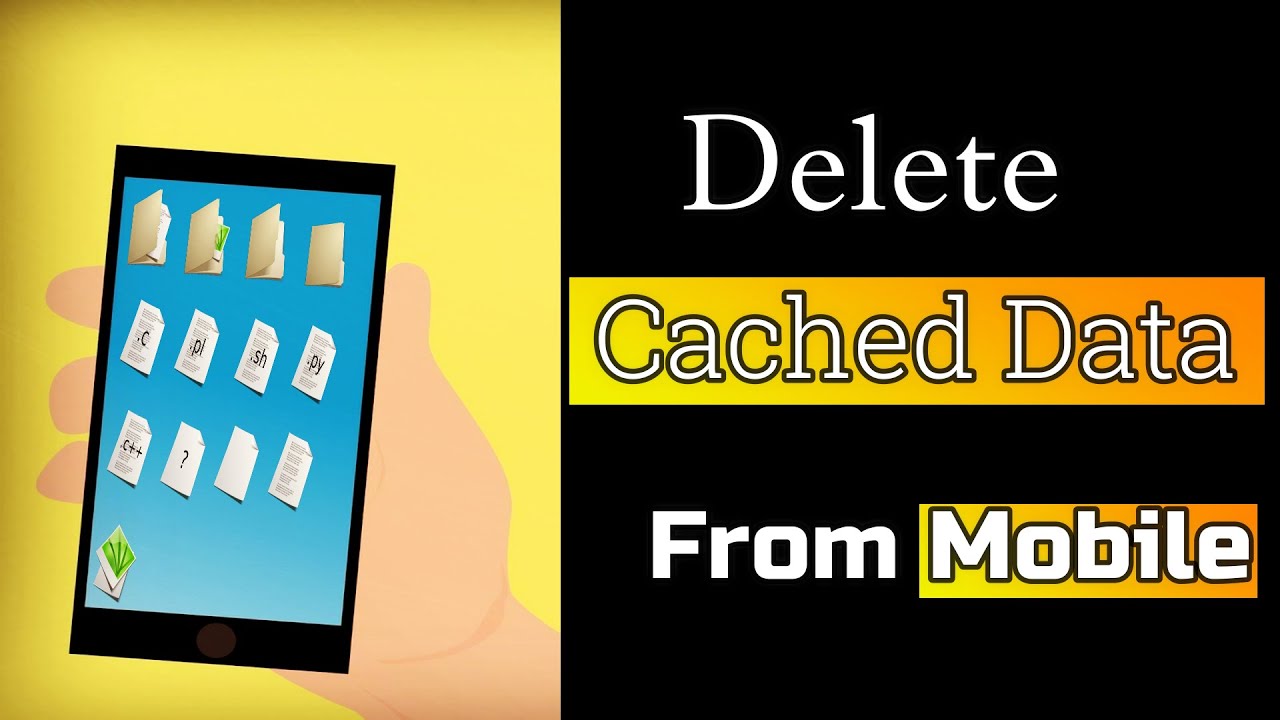 How to remove cached data from your mobile - YouTube