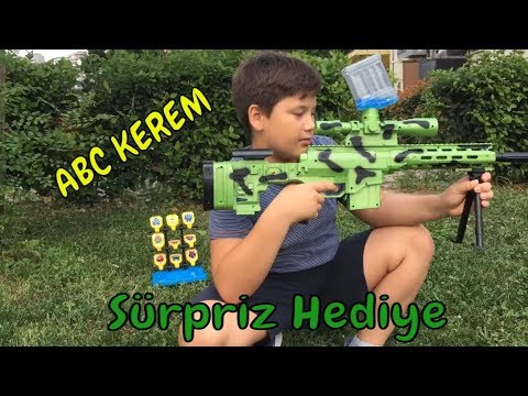 Assault Sniper Rifle açıyoruz | Orbeez atan tabanca | ABC KEREM