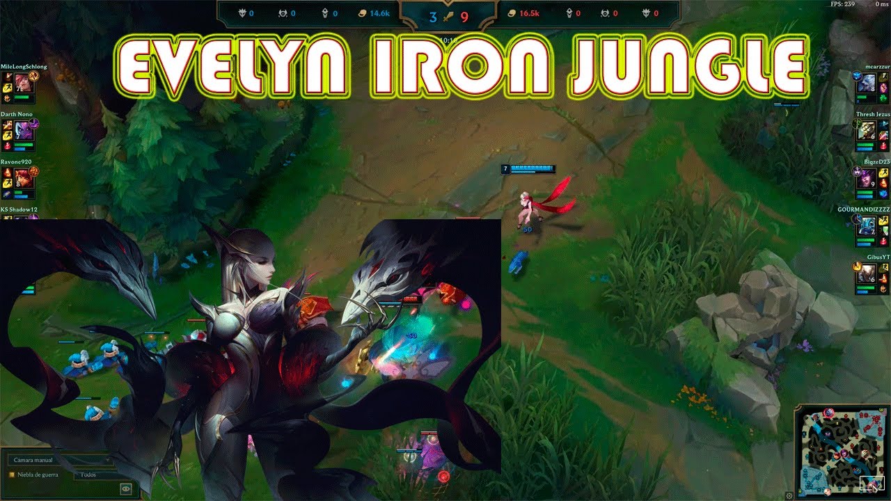 IRON JUNGLE EVELYN | # IRON GAME | 29 KILLS EVELYN TE DESTROZA - YouTube