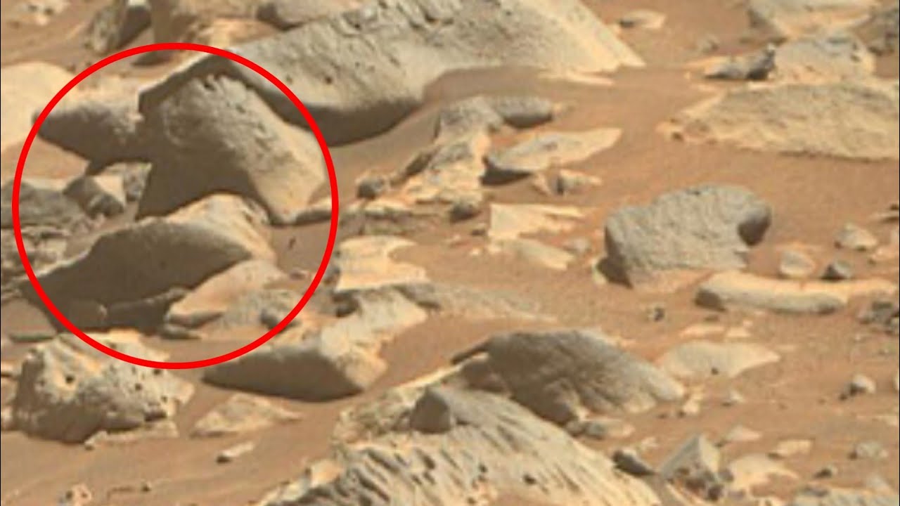 NASA mars rover perseverence new video new updates big red stone by ...