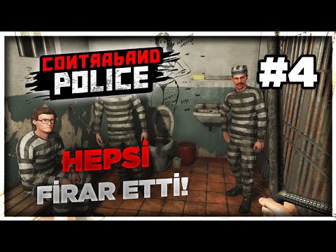 SUÇLULAR HAPİSTEN KAÇTI! - Contraband Police (Bölüm 4)