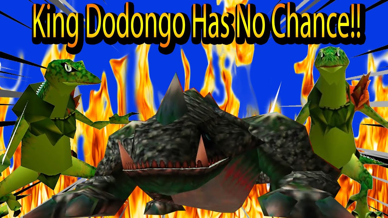 King Dodongo Boss Fight!! [Zelda Ocarina Of Time Master Quest 3 Heart ...