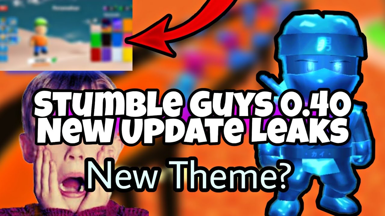 Stumble Guys 0.40v New Update Leaks | Stumble Guys New Theme Update ...
