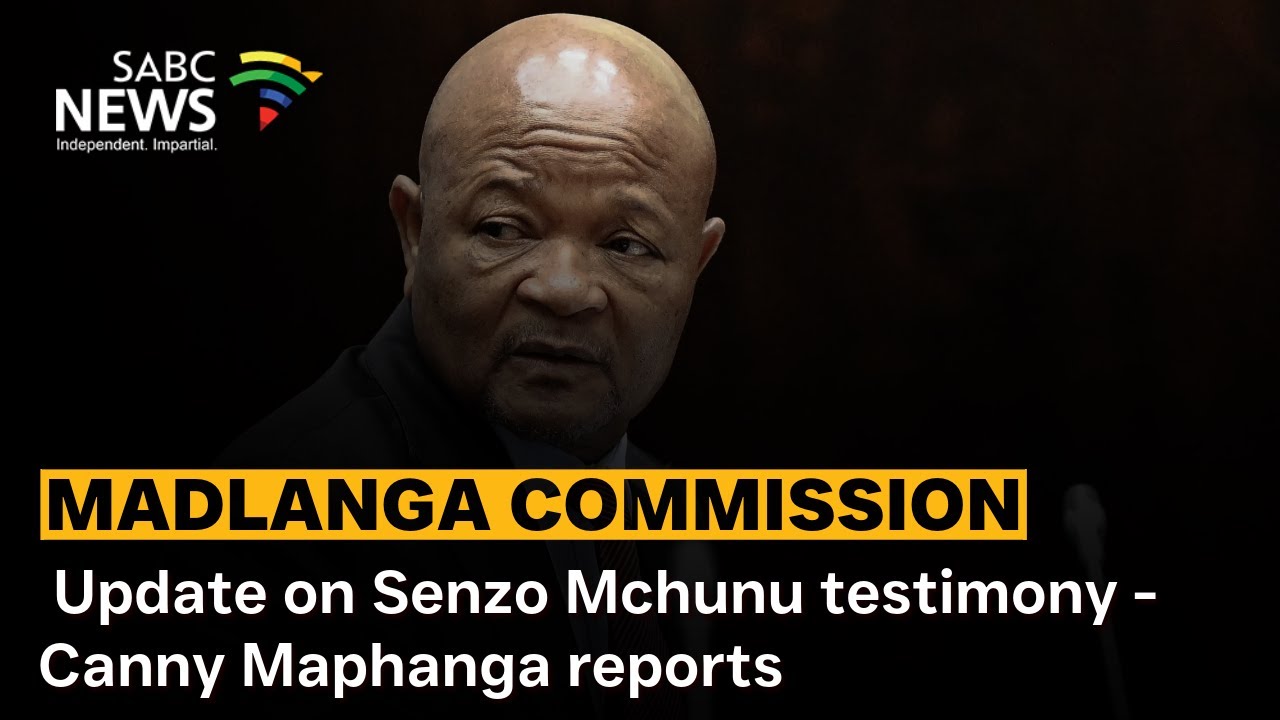 Madlanga Commission | Update on Senzo Mchunu testimony - Canny Maphanga ...