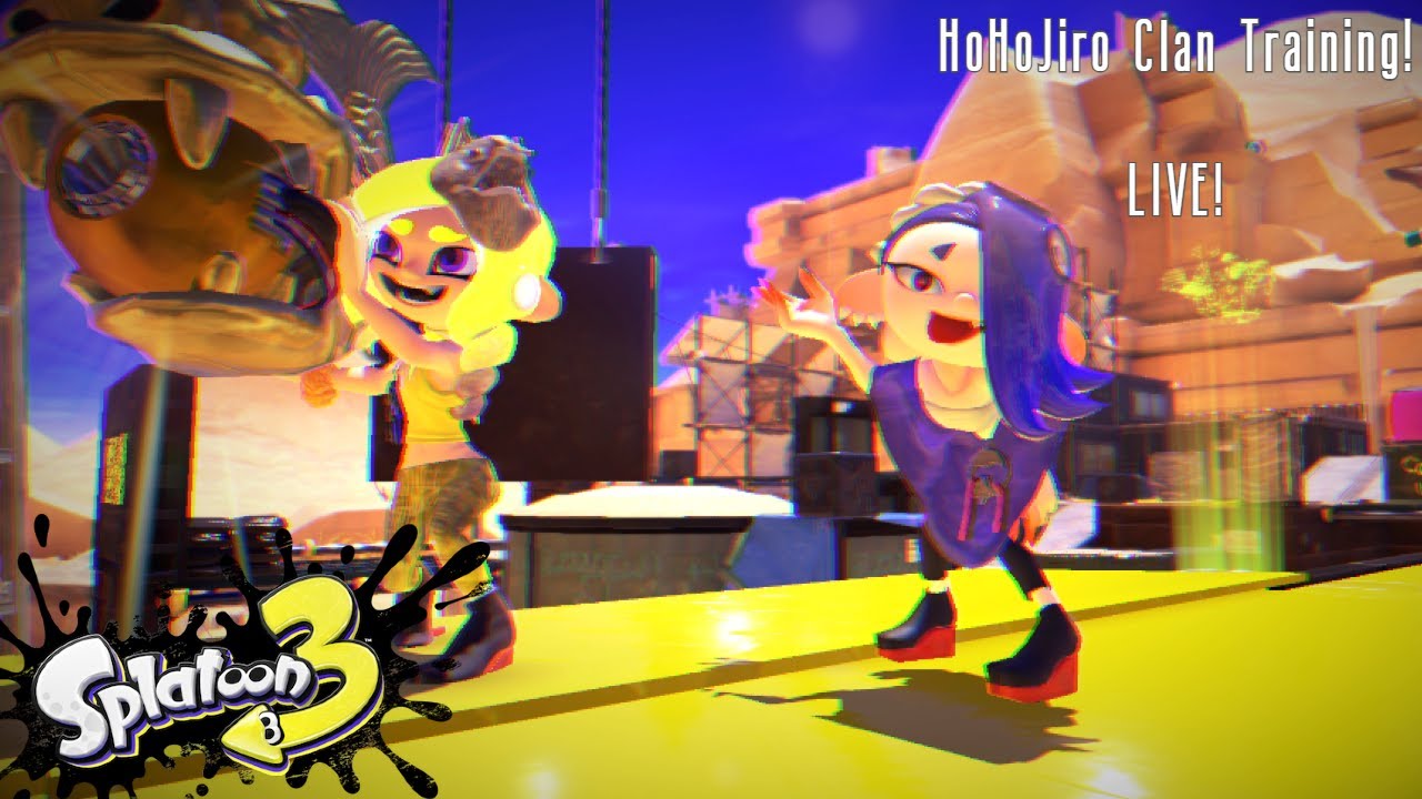 Splatoon 3 LIVE-..HohoJiro Chosen!Join Me! SplatterNight! - YouTube