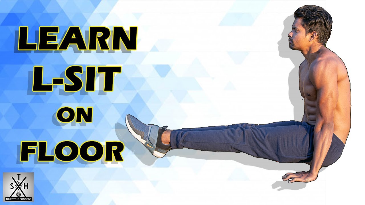 How To L-Sit On The Floor | L-Sit Floor Progression - YouTube