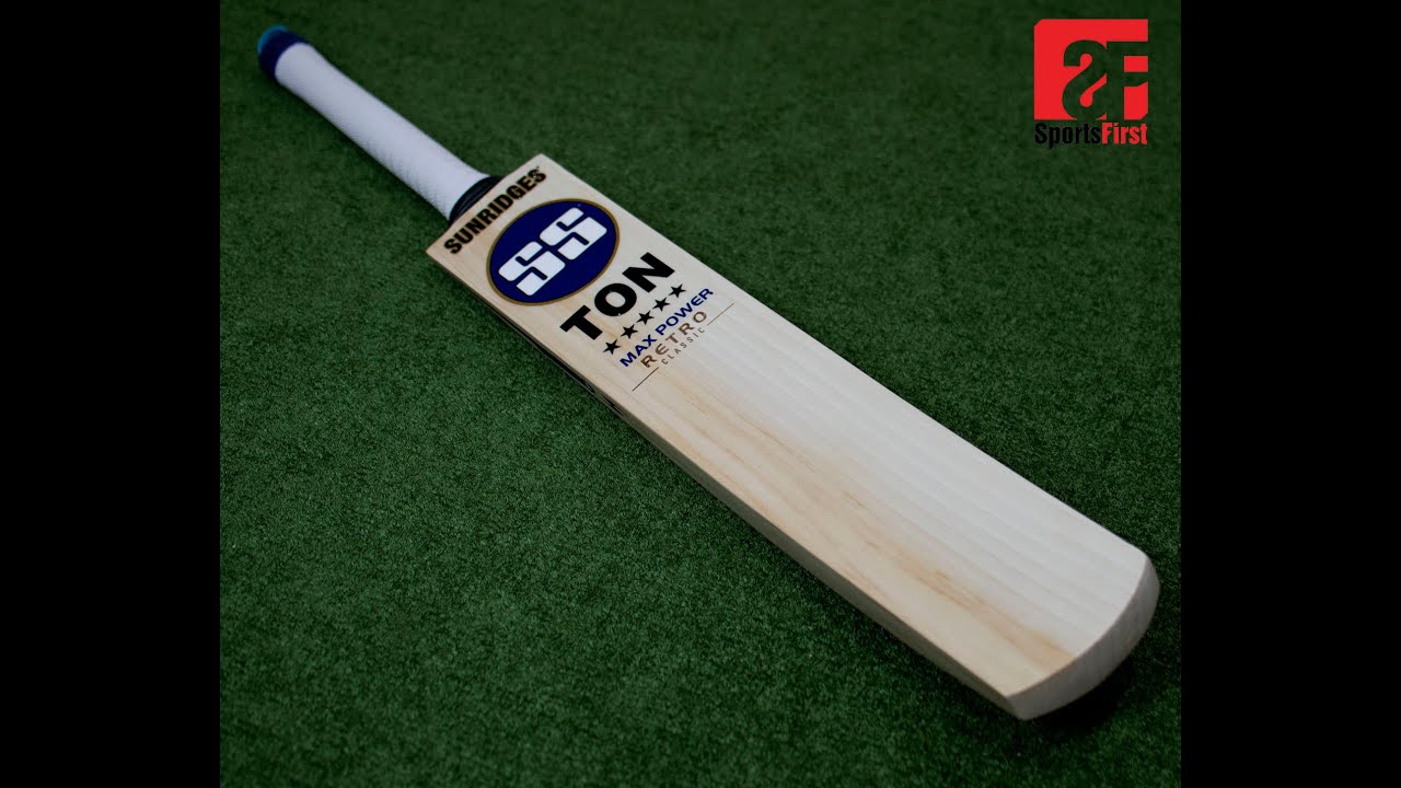 SS Max Power Cricket bat - YouTube