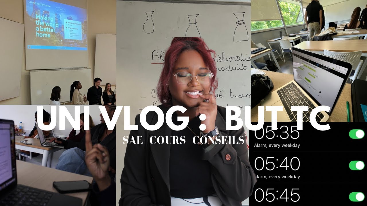 Sae, Cours, Conseils | UNI VLOG : BUT TC - YouTube