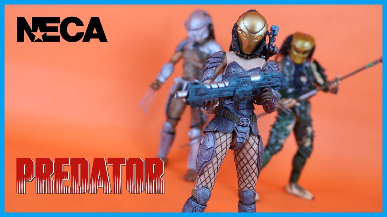 NECA Toys MACHIKO NOGUCHI PREDATOR Action Figure Toy Review - YouTube