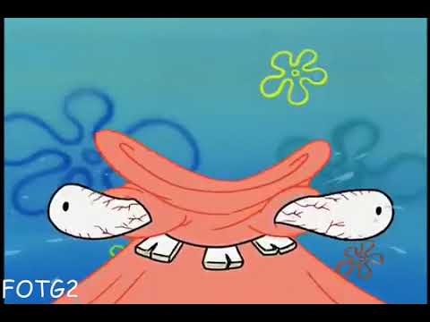 Patrick gets beaten up for saying a no no word - YouTube