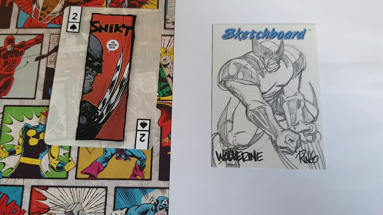 Comics POV #9 Top 5 Wolverine Trading Cards - YouTube