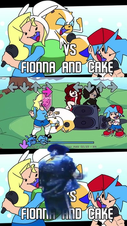 FNF vs Fionna and Cake Mod #fnf #shorts #fridaynightfunkin - YouTube