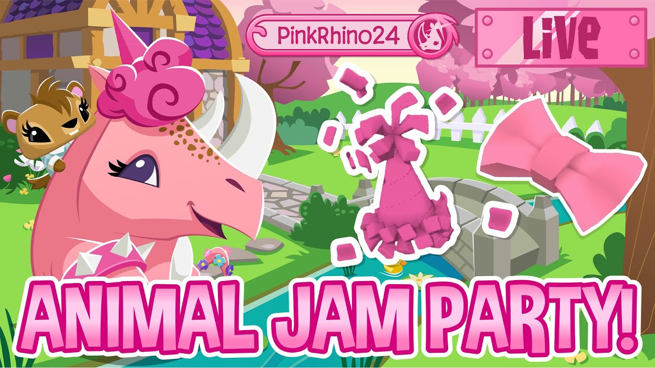 🔴LIVE ANIMAL JAM *EARLY* BDAY PARTY!!! - YouTube