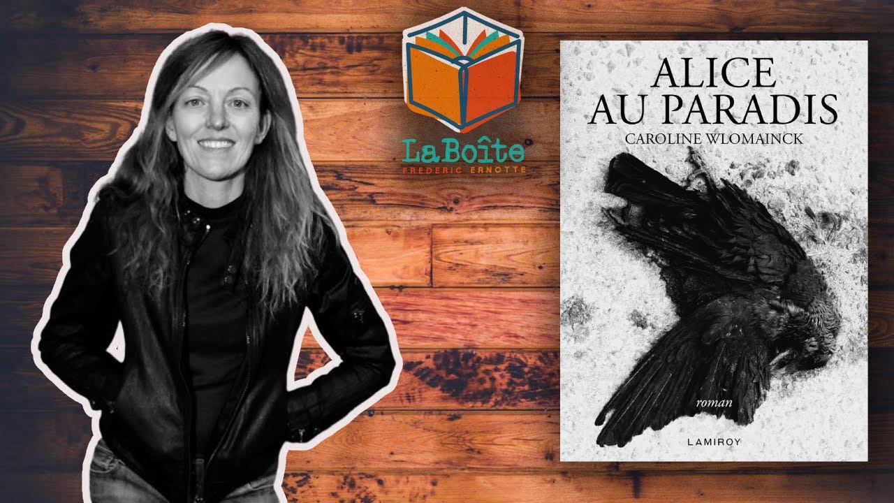 Dans les coulisses du livre Alice au Paradis avec Caroline Wlomainck ...