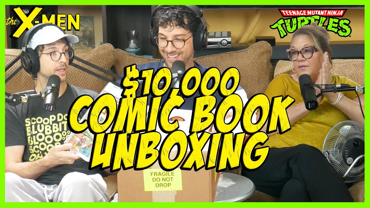 Unboxing RARE COMIC BOOKS + Teenage Mutant Ninja Turtles History (first ...