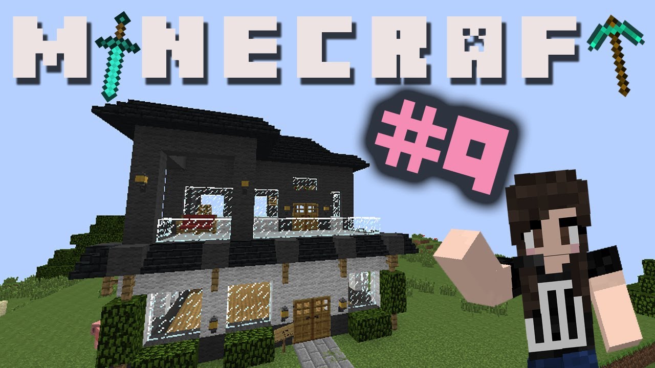 Minecraft with SashiMimi # 9 - Furnished house, New skin , & Peeing in ...