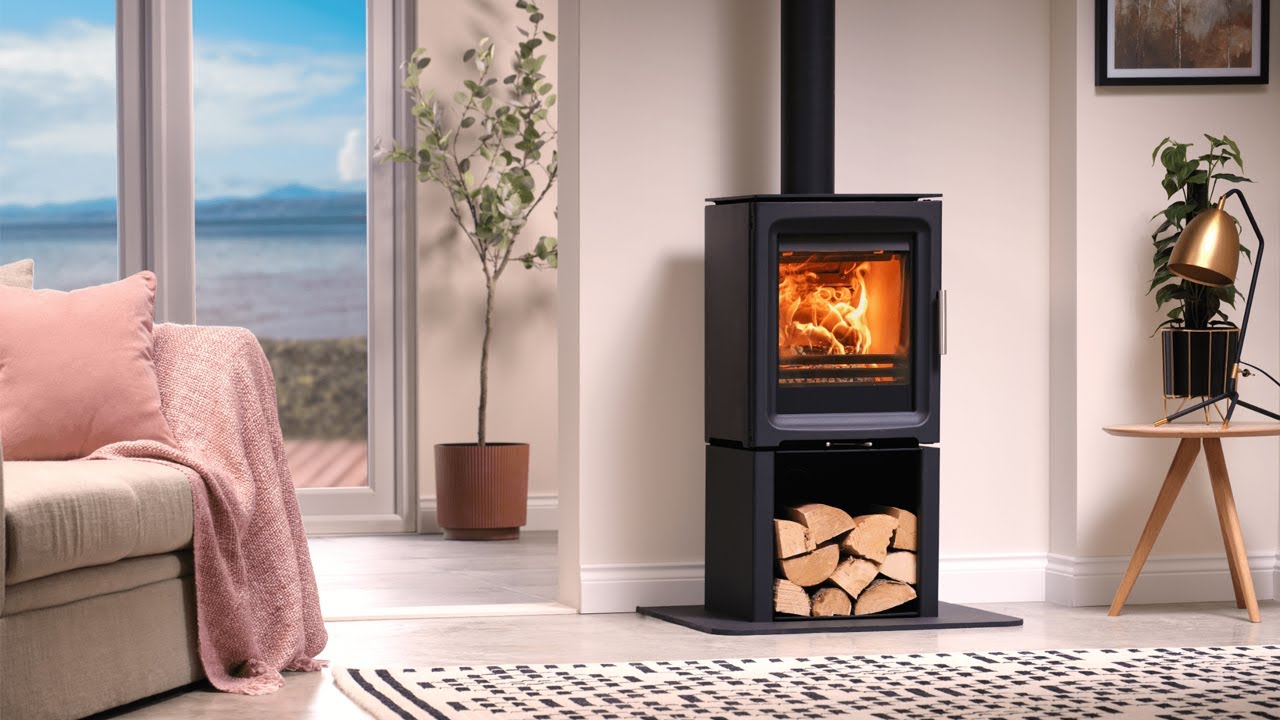 Purevision BPV5 Multi Fuel Stove - YouTube