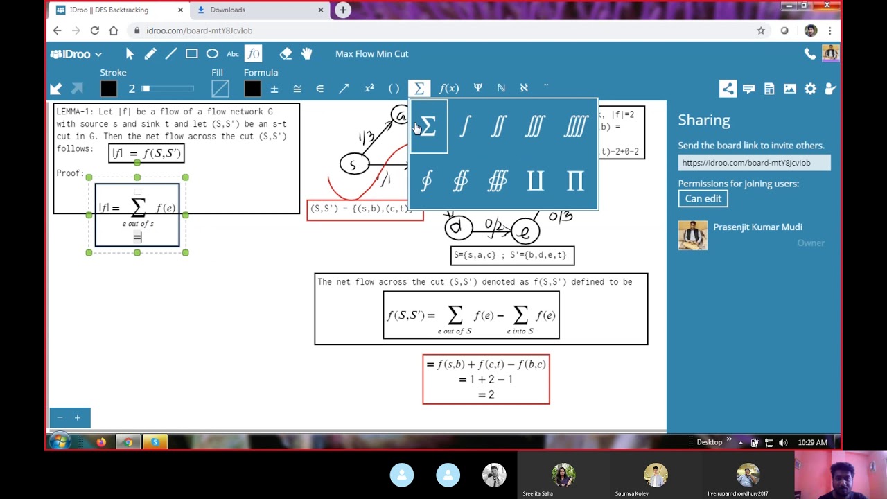 Max Flow Min Cut Part 1 - YouTube