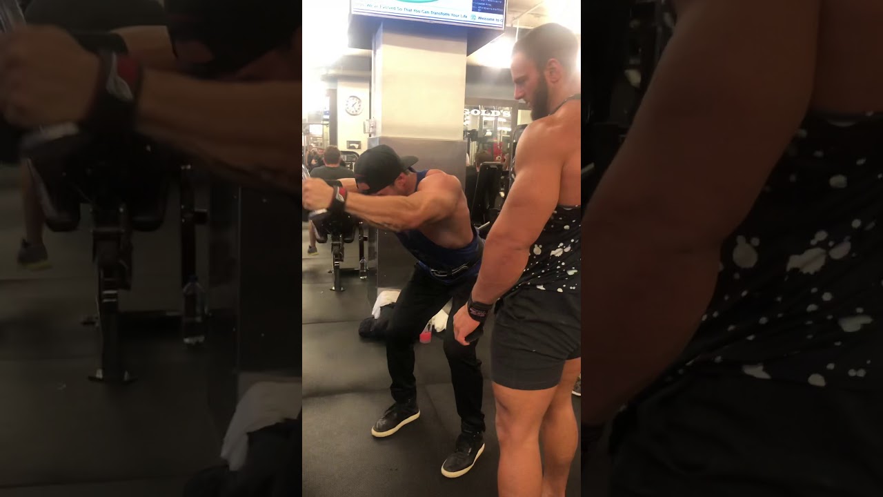 Ifbb Chad Crouse training with Eric Janicki - YouTube