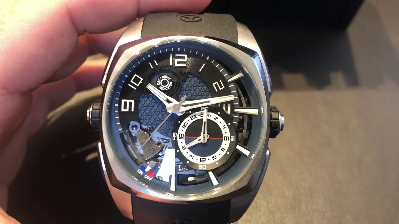 Cyrus Watches Geneve Klepcys Alarm - YouTube