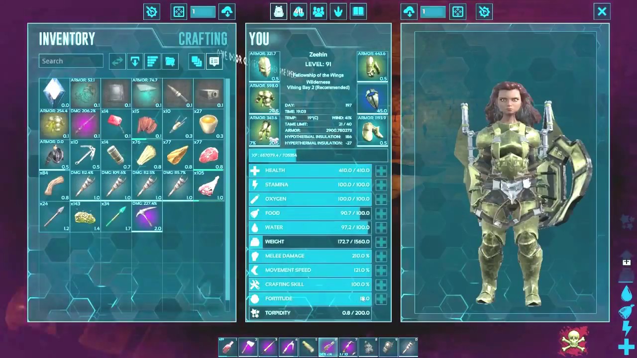 Ark Survival Evolved - Life's Labyrinth Skylord Path - YouTube