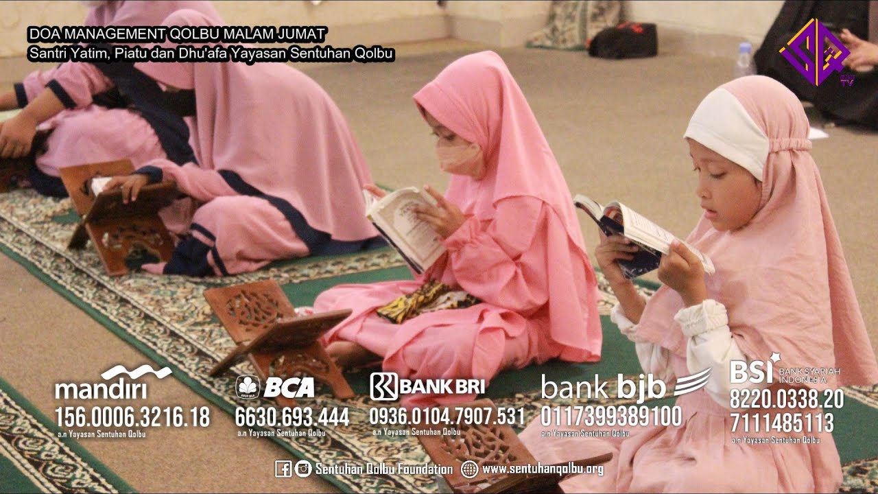 Doa Management Qolbu Bersama Santri Yatim, Piatu dan Dhuafa Yayasan ...