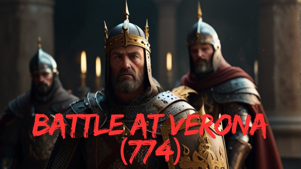 The battle of Charlemagne and Desiderius fought over the Lombard ...