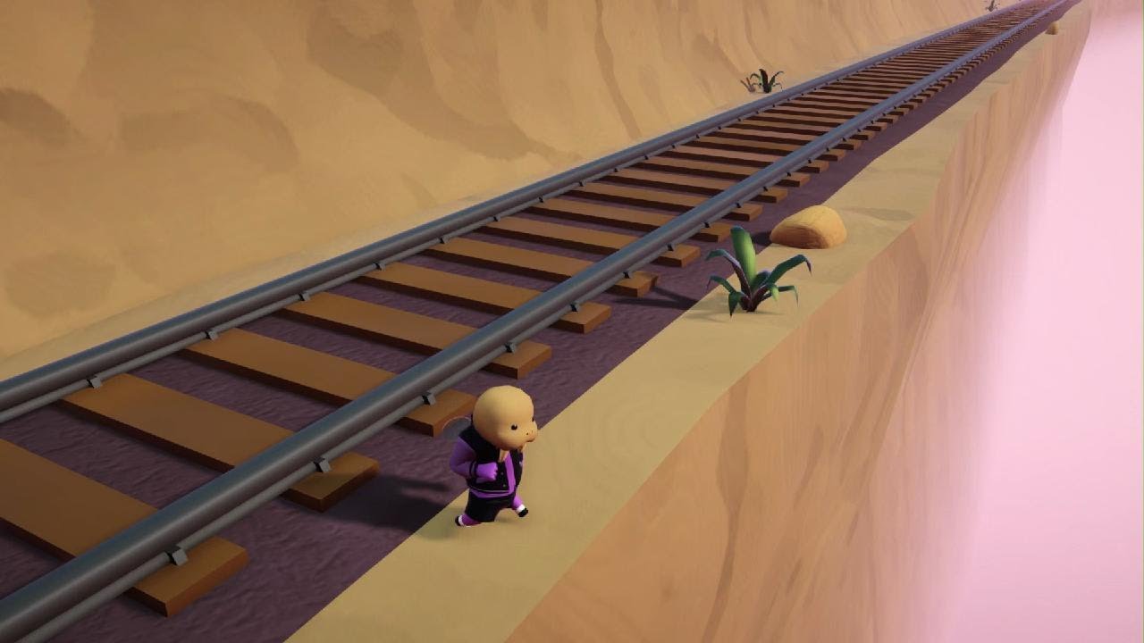Gang Beasts Invisible Train? - YouTube