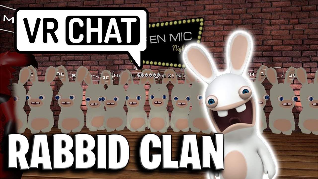 WE MADE A CLAN OF RABBID SKINS IN VRCHAT! - YouTube