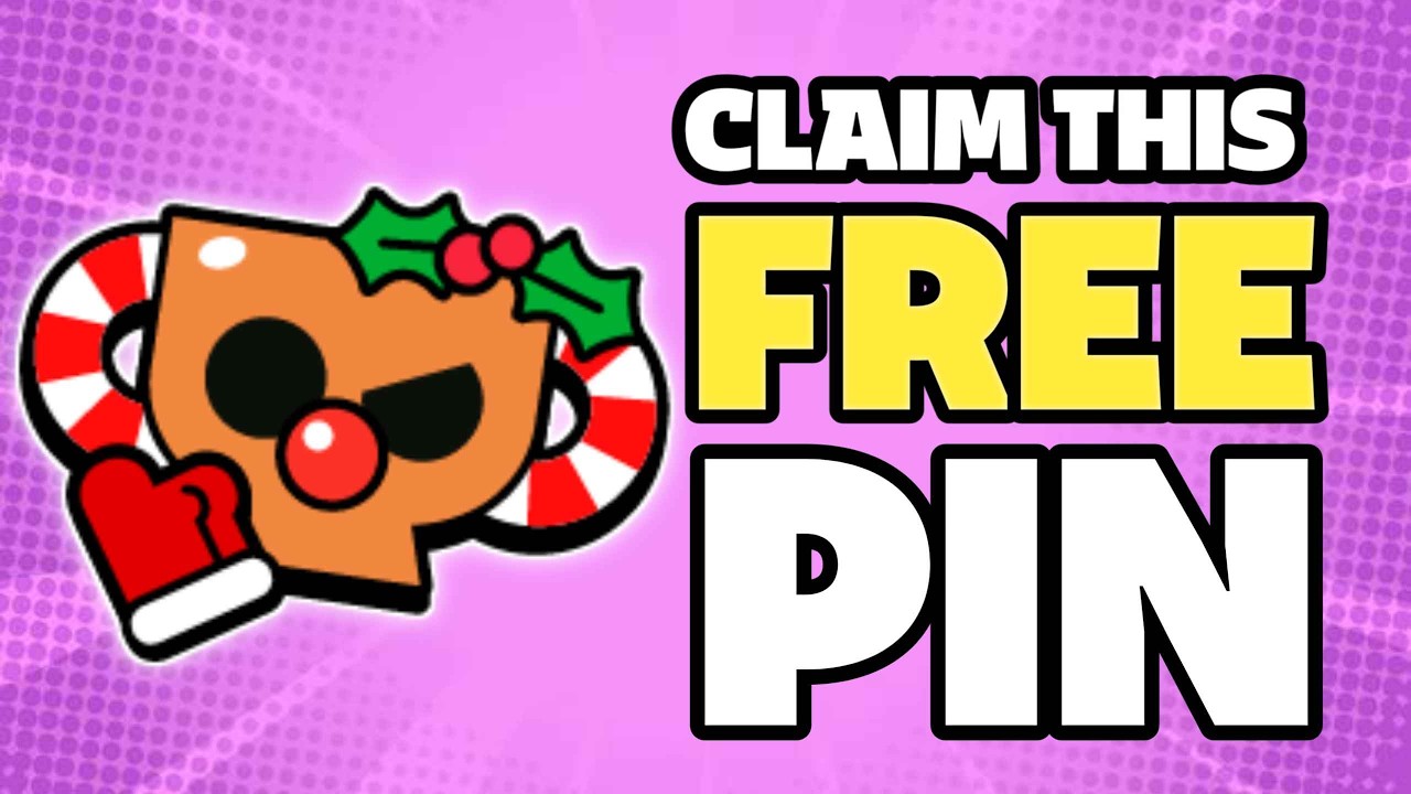 How to get this CHAMPIE GINGERBREAD Pin #brawlstars - YouTube