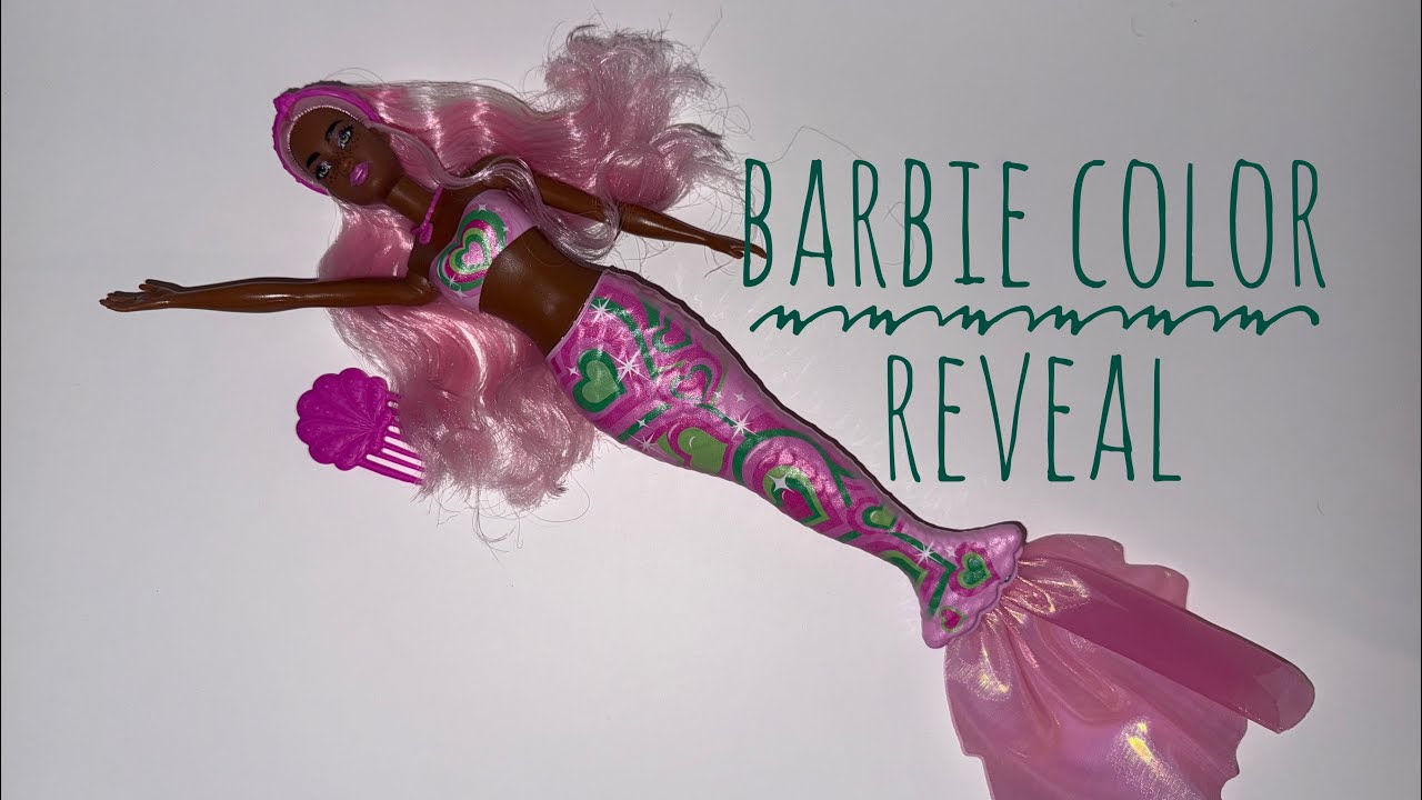 Barbie Color Reveal Mermaid | Unboxing & Review - YouTube