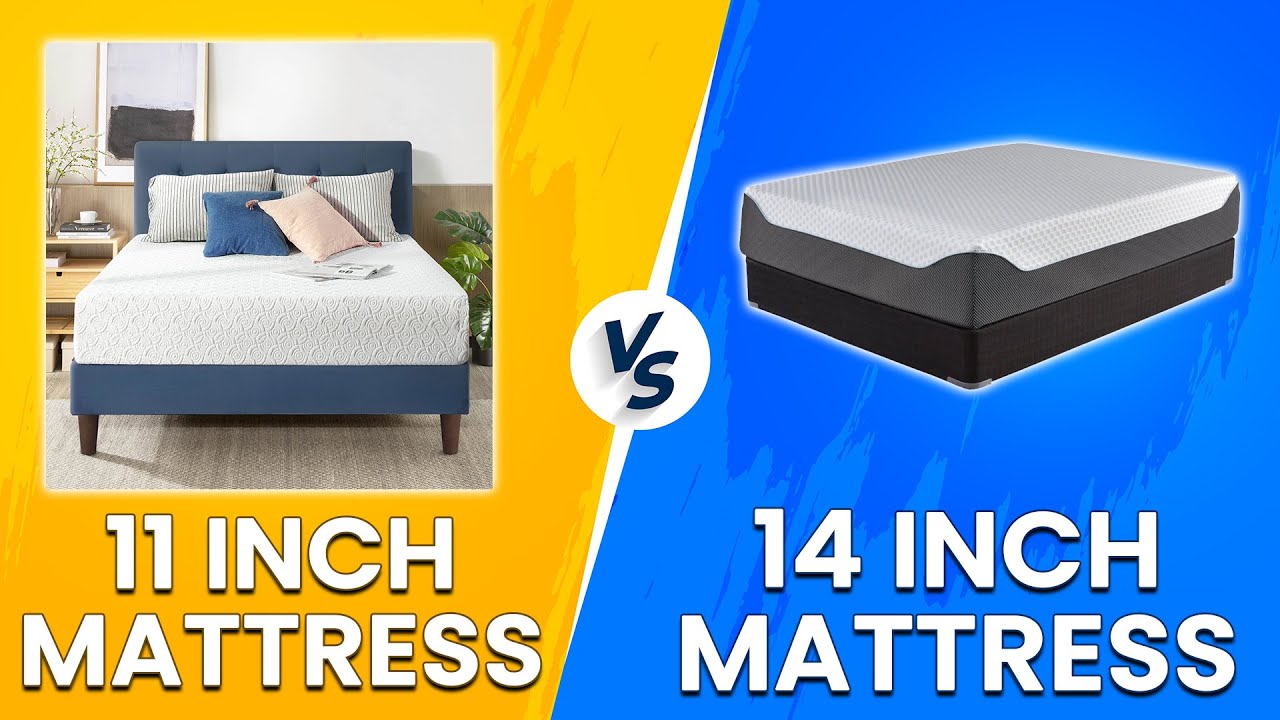 11 Inch vs 14 Inch Mattress Difference - Which Thickness Is Better For ...