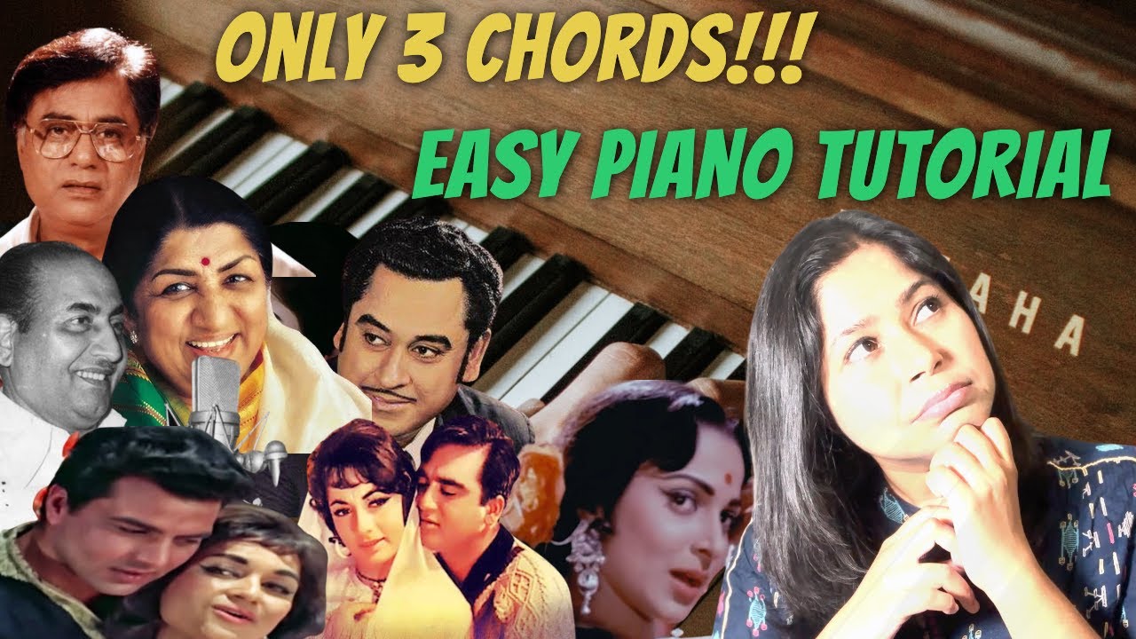 3 CHORDS - 10 Old Songs | Easy Piano Tutorial - Retro Medley | Sing and ...