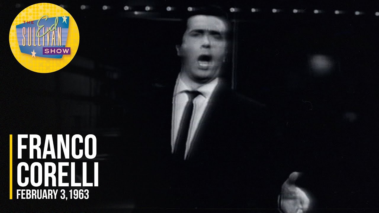 Franco Corelli "I' Te Vurria Vasa" on The Ed Sullivan Show - YouTube