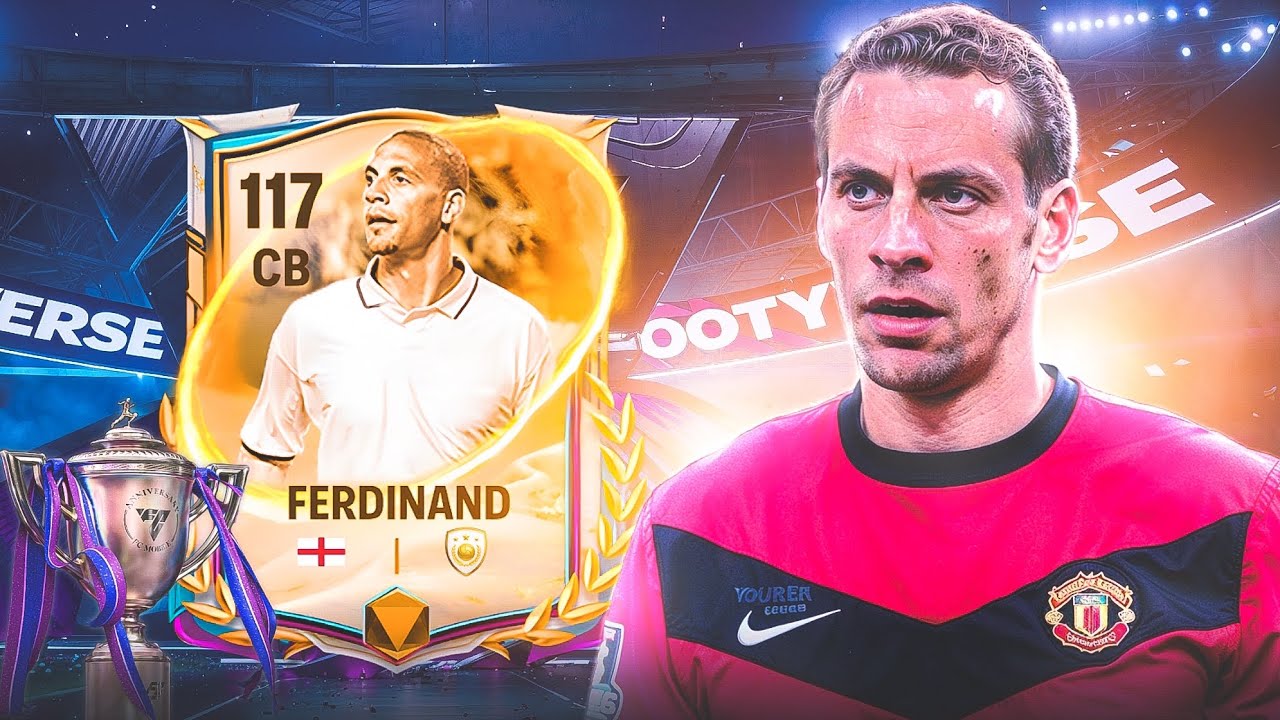 112 RIO FERDINAND REVIEW 😱 FC MOBILE || RIO FERDINAND FC MOBILE || FC ...