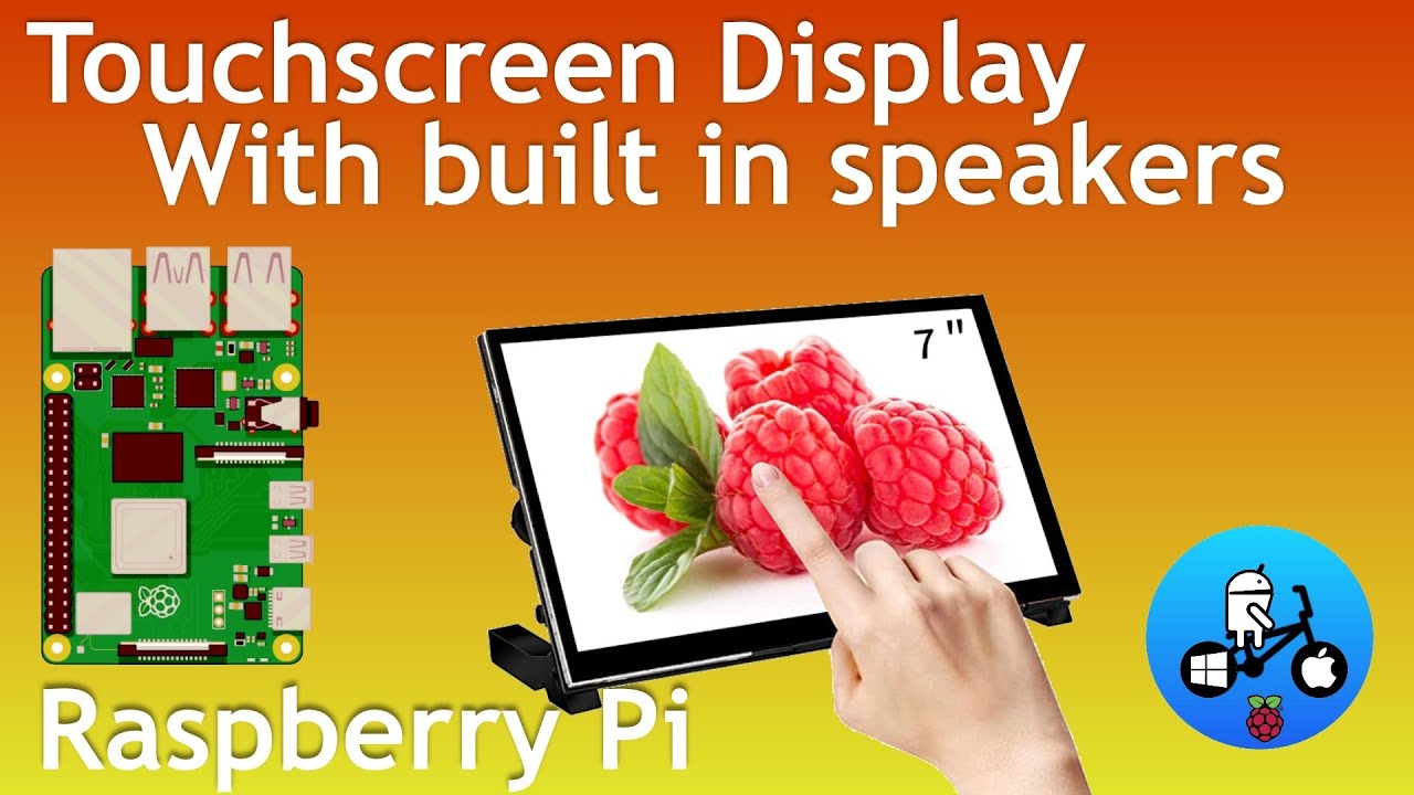 Wimaxit 7” Touchscreen Display. Supports Raspberry Pi & much more ...